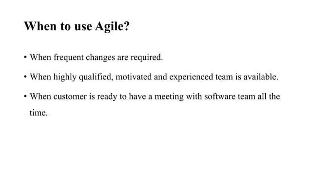 Agile Software Development Life Cycle ppt | PPTX