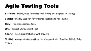 Agile software development 2 | PPTX