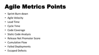 Agile software development 2 | PPTX