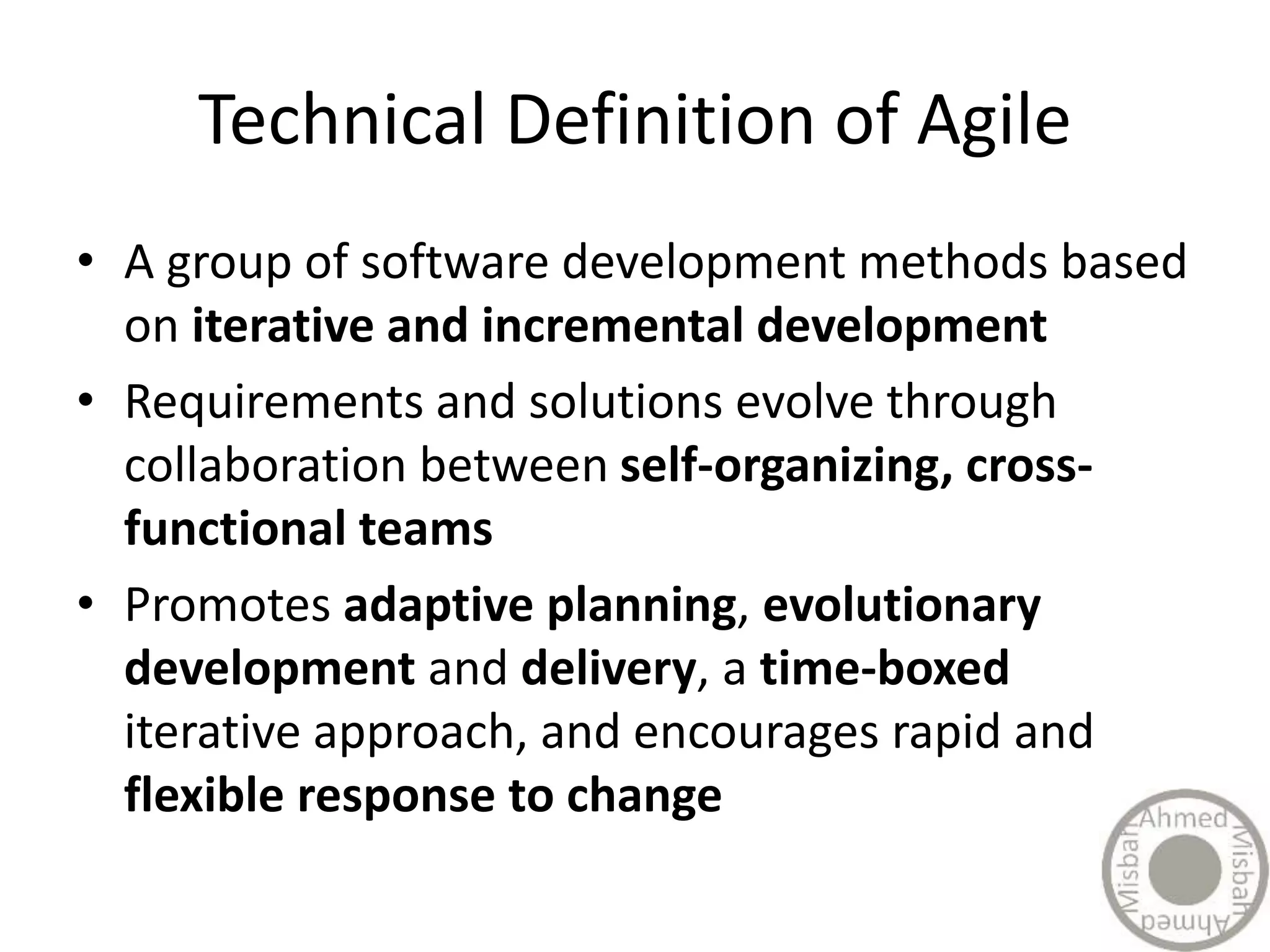 Agile Software Development And Devops 21092019 Ppt Free Download