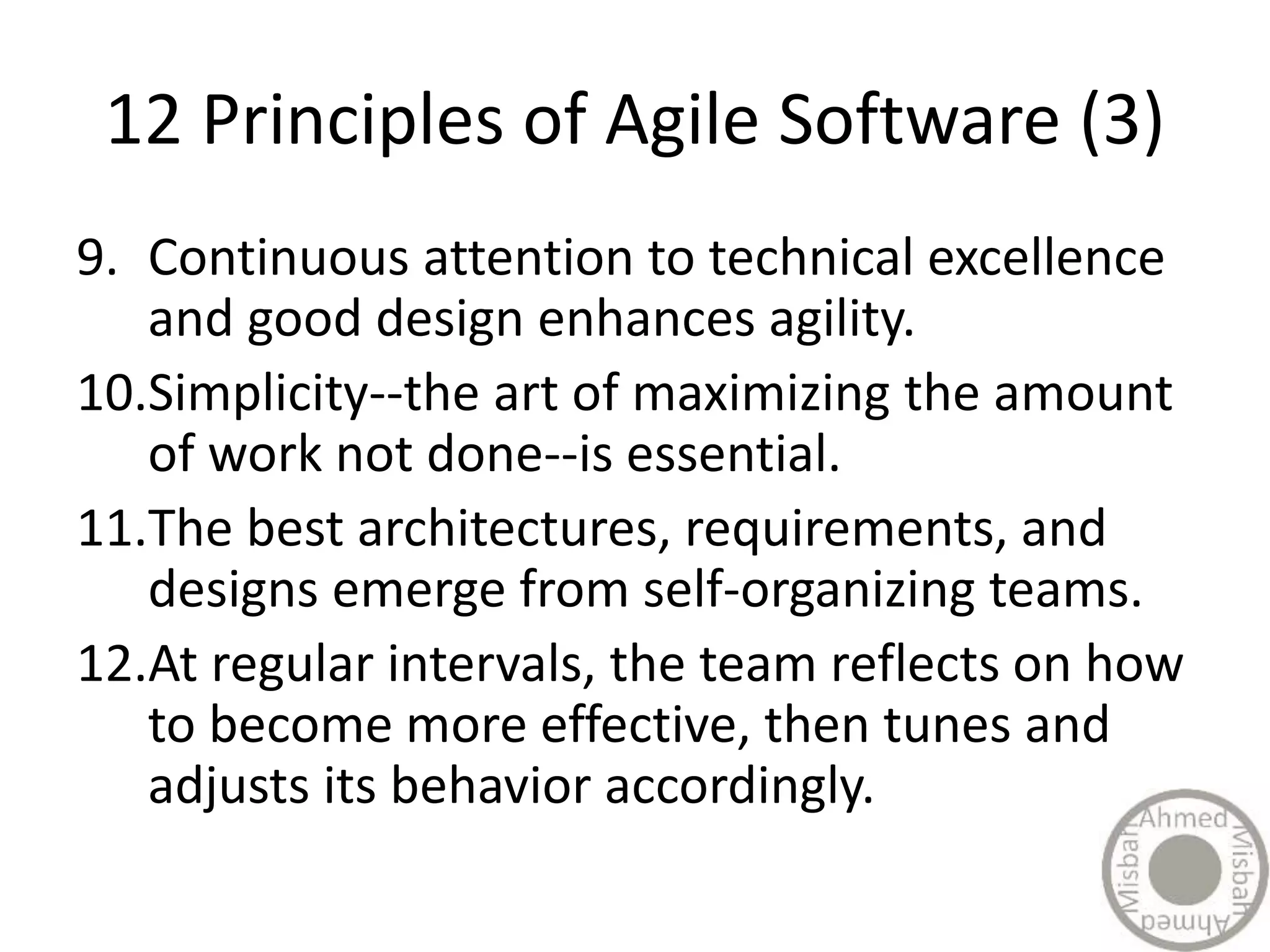 Agile Software Development and DevOps 21092019 | PPT | Free Download