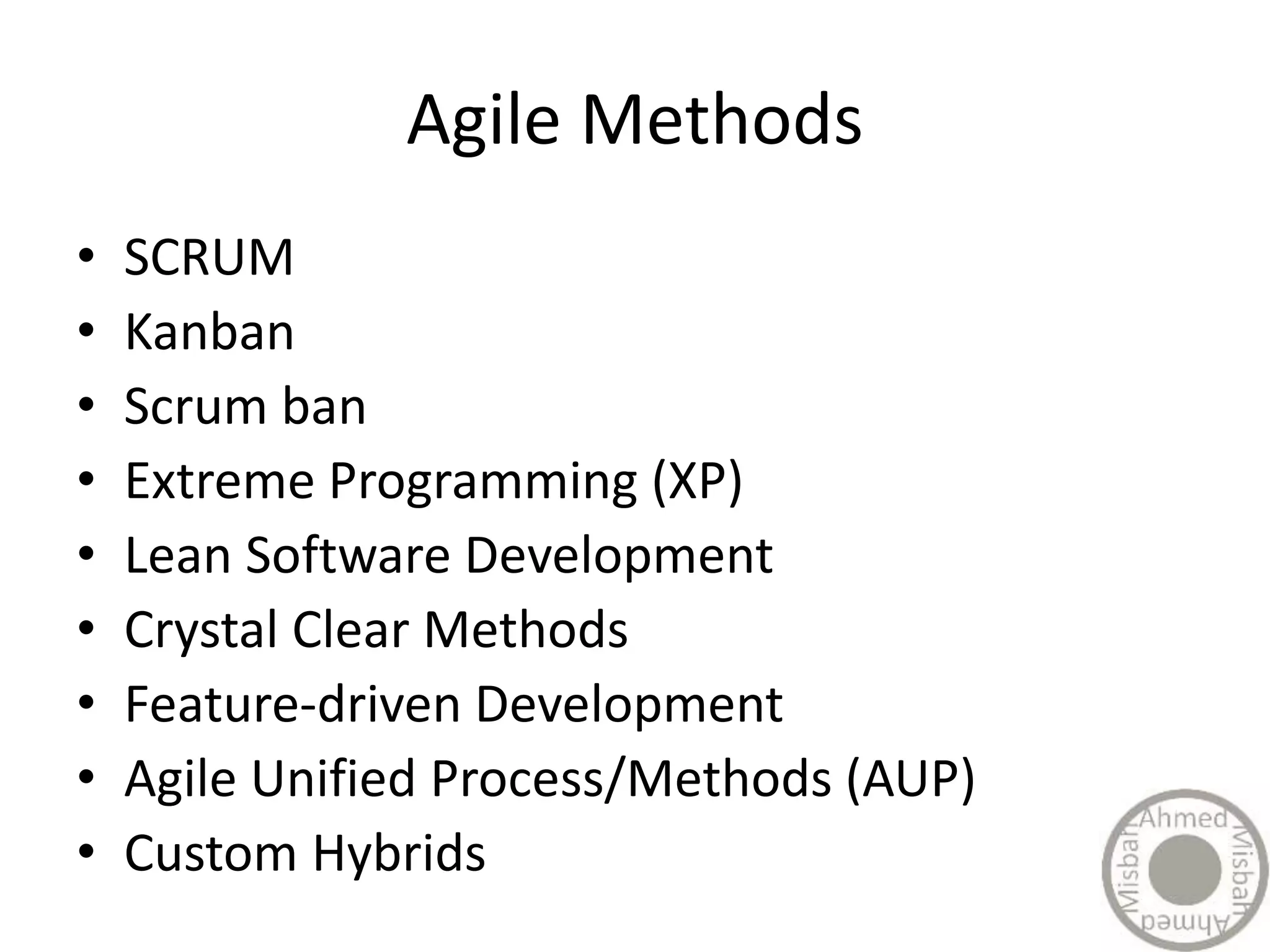 Agile Software Development and DevOps 21092019 | PPT