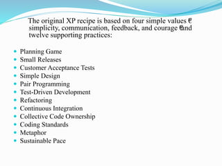 Agile software development and its methodology | PPT