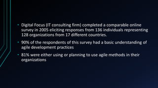 Agile software development | PPTX