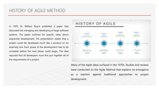 Agile software development methodology & Rapid E-Learning | PPTX
