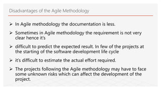 Agile software development methodology | PPTX