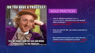Agile software development, principles, patterns, and practices Chapter ...
