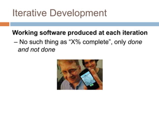 Agile software development | PPTX | IT and Internet Support | Internet