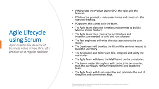 Agile software development slide show | PPT