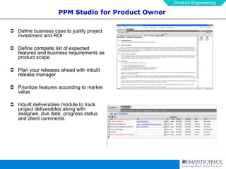 Agile Software Development With Ppm Studio Final | PPT