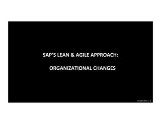 Agile software Engineering @ SAP | PDF