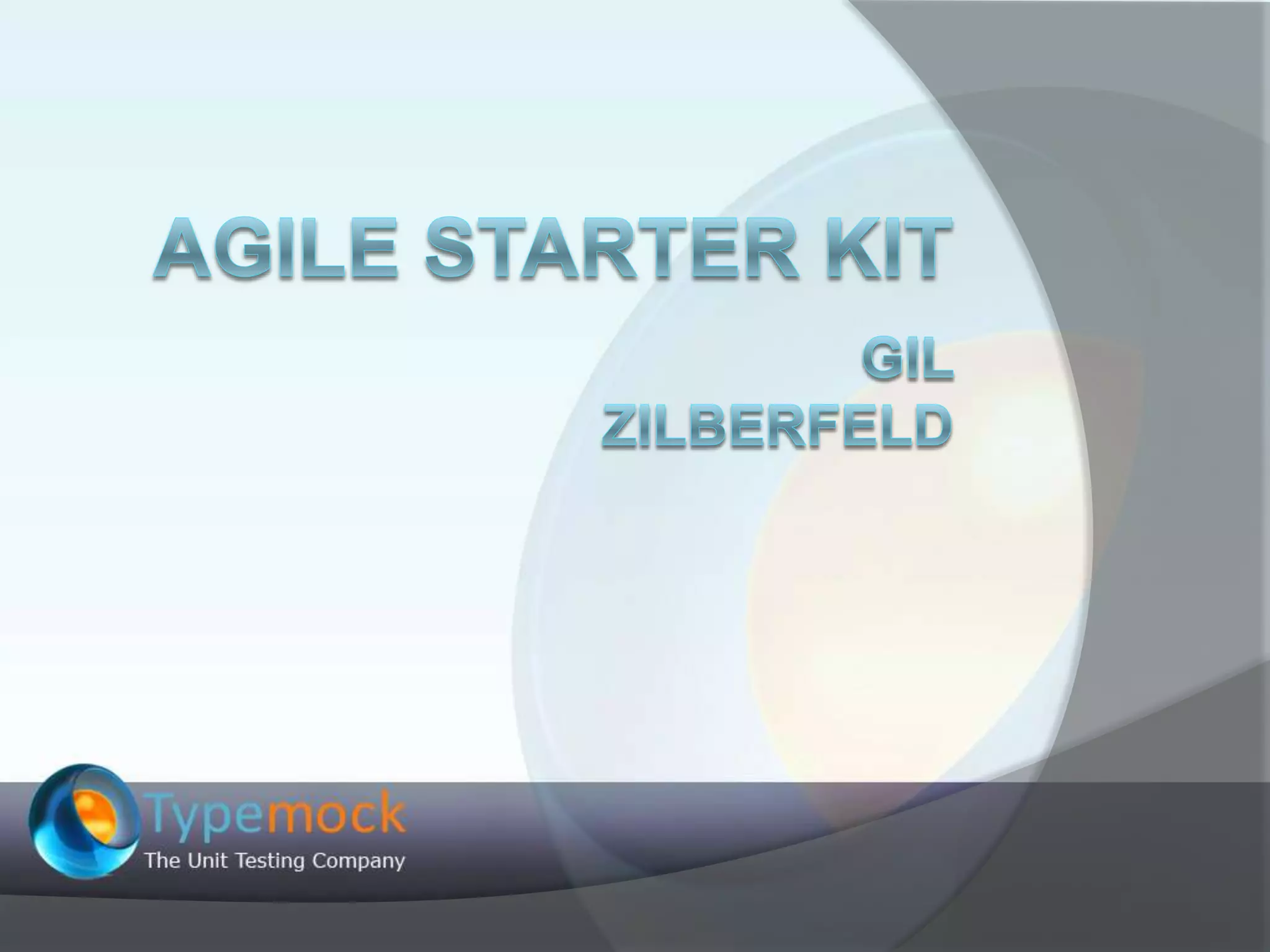 Agile starter kit | PPTX