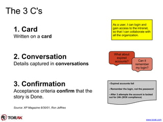 Agile stories, estimating and planning | PDF