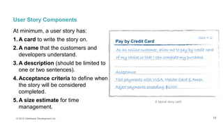 Agile Story Writing | PPTX