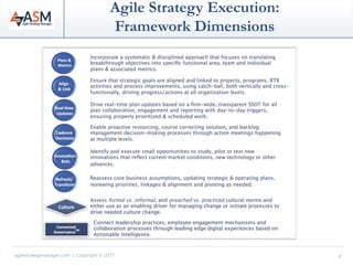 Agile strategy execution framework, part 1 | PPT