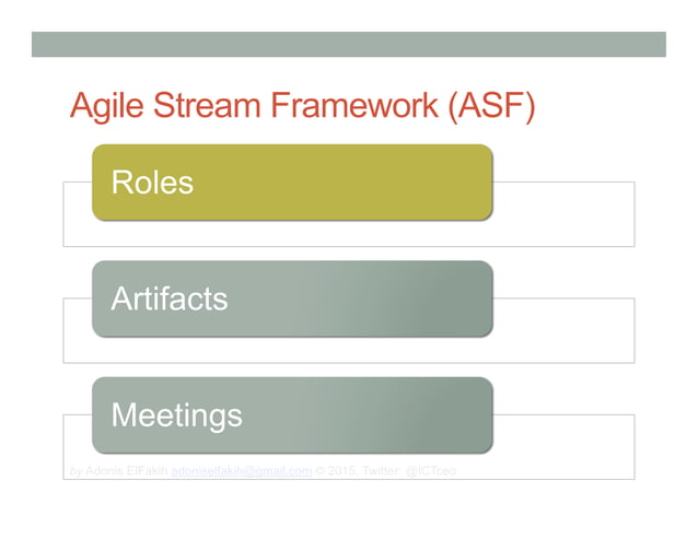 Agile Stream Framework | PPT
