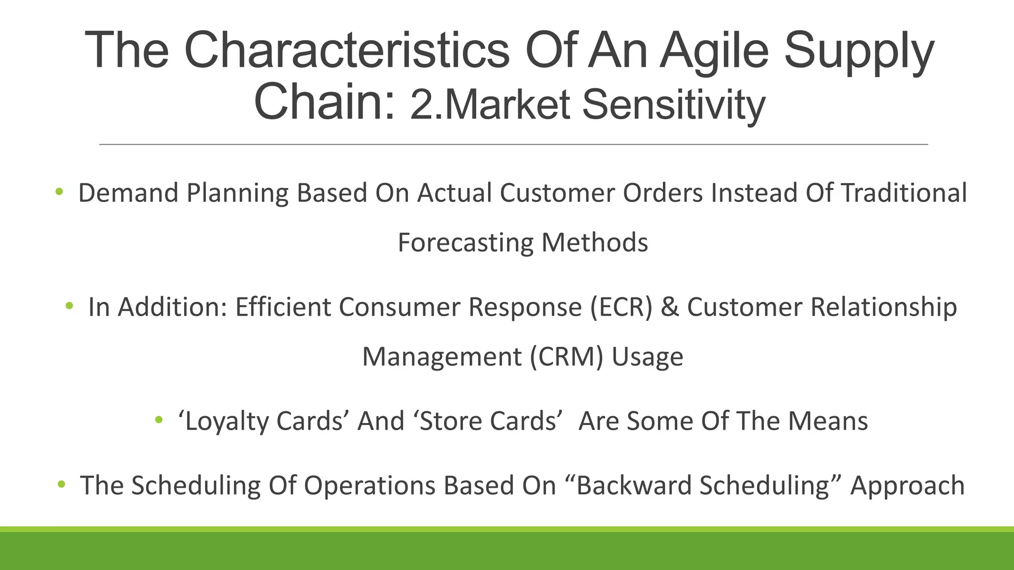 Agile supply chain | PPTX