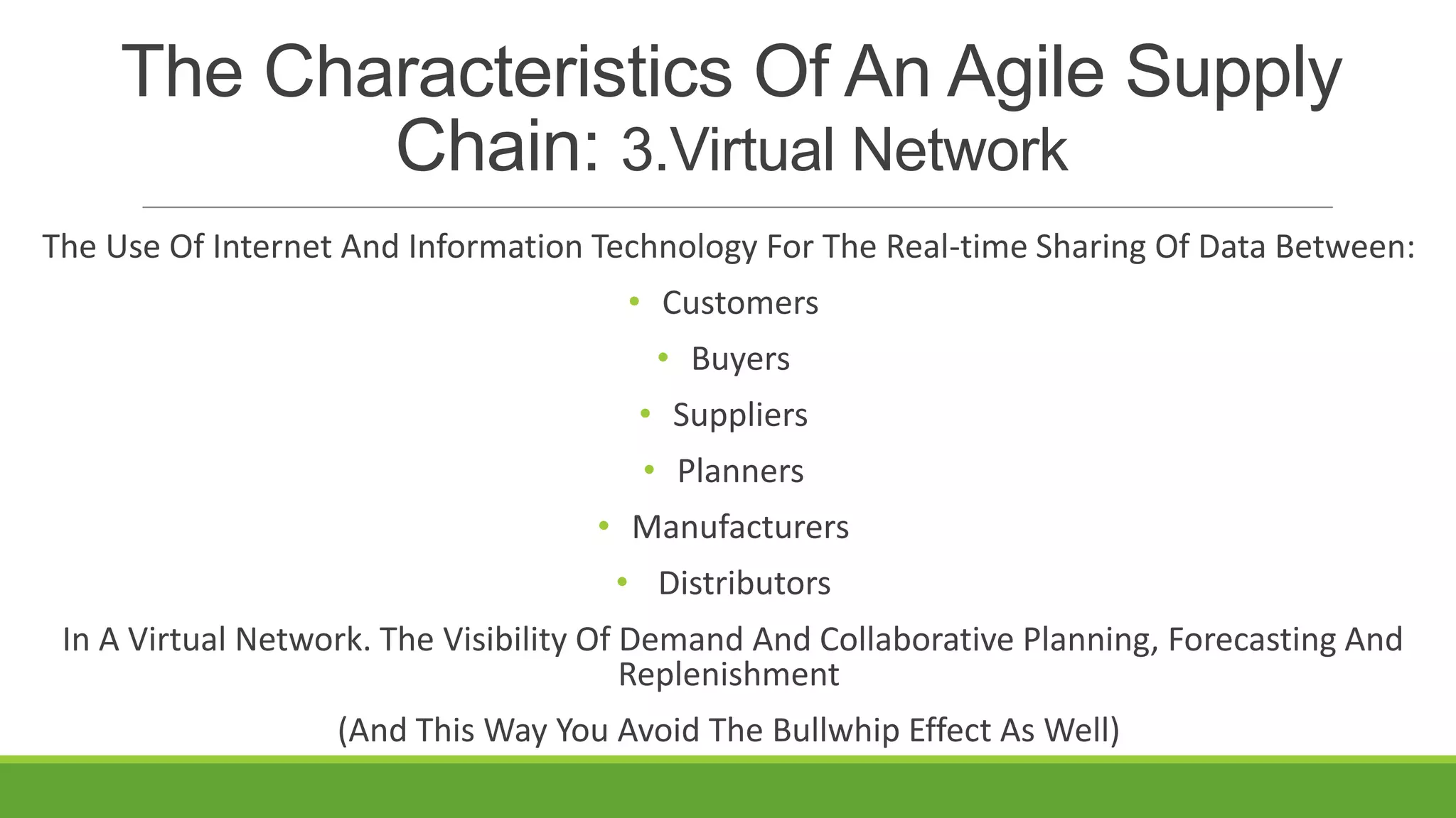 Agile supply chain | PPTX
