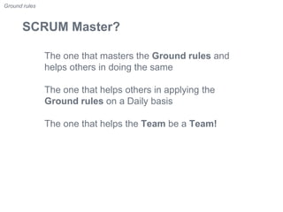 Agile team | PPT