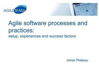 Agile successful practices | PPT