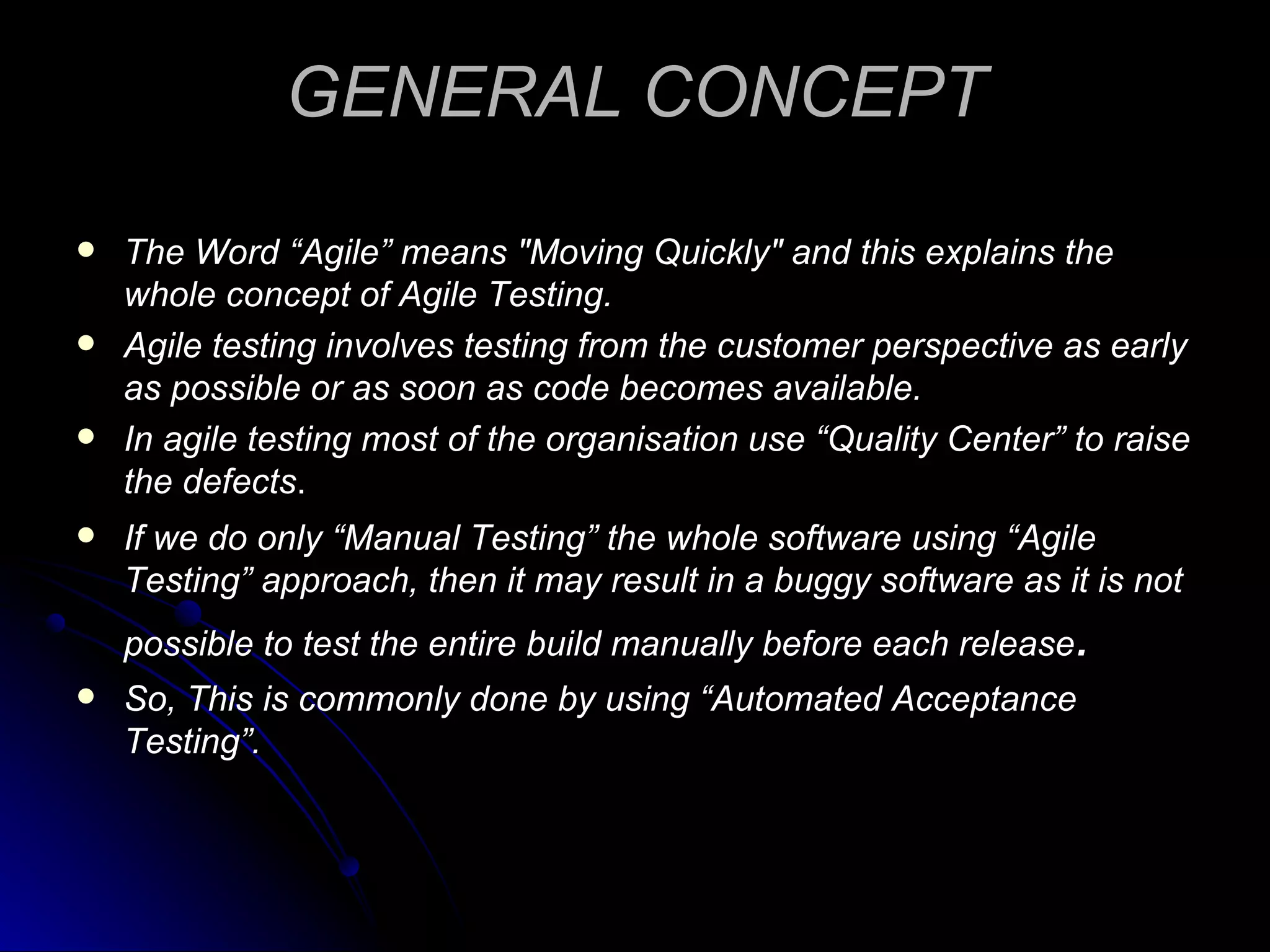 Agile testing | PPT