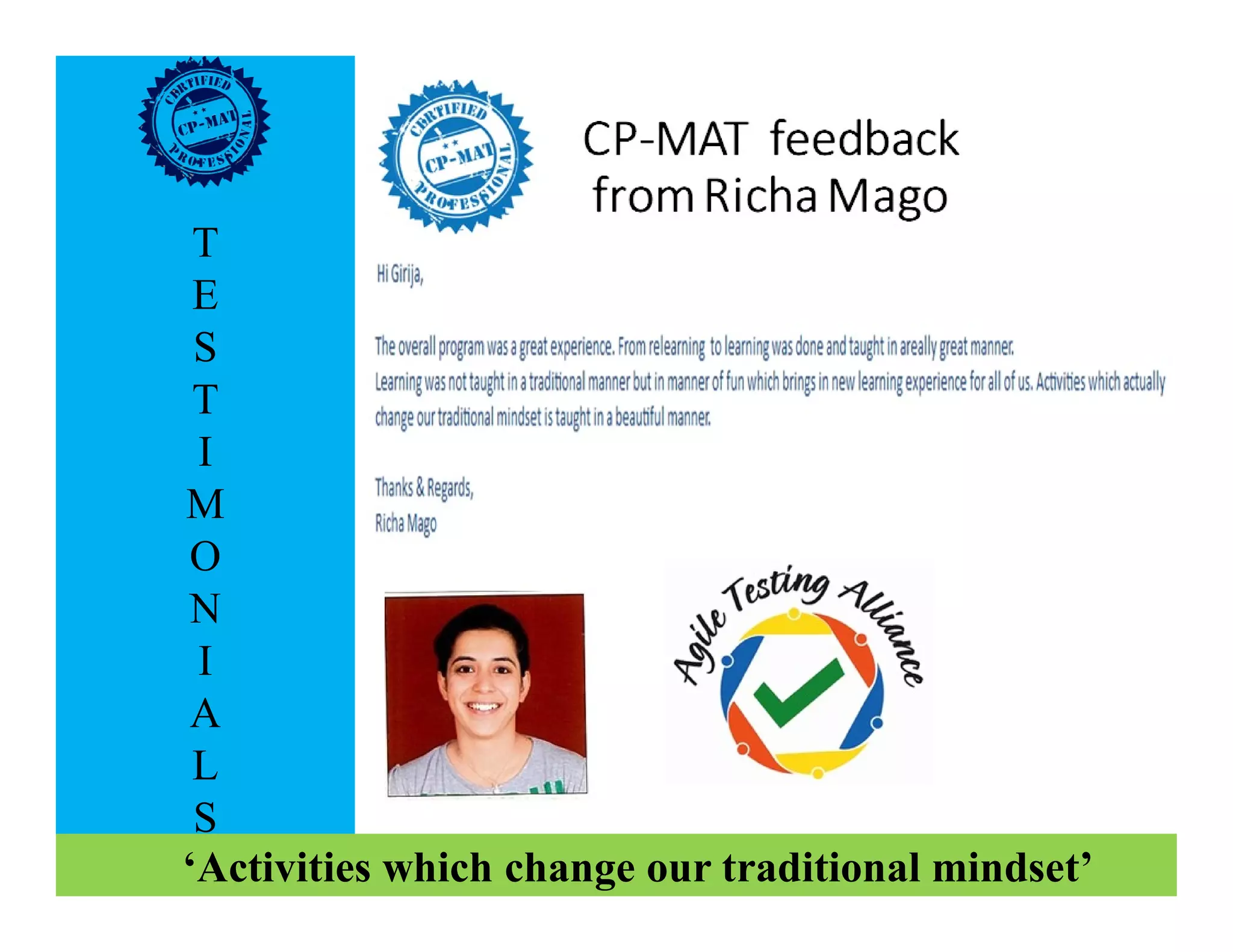 ATA CP-MAT program highlights | PDF