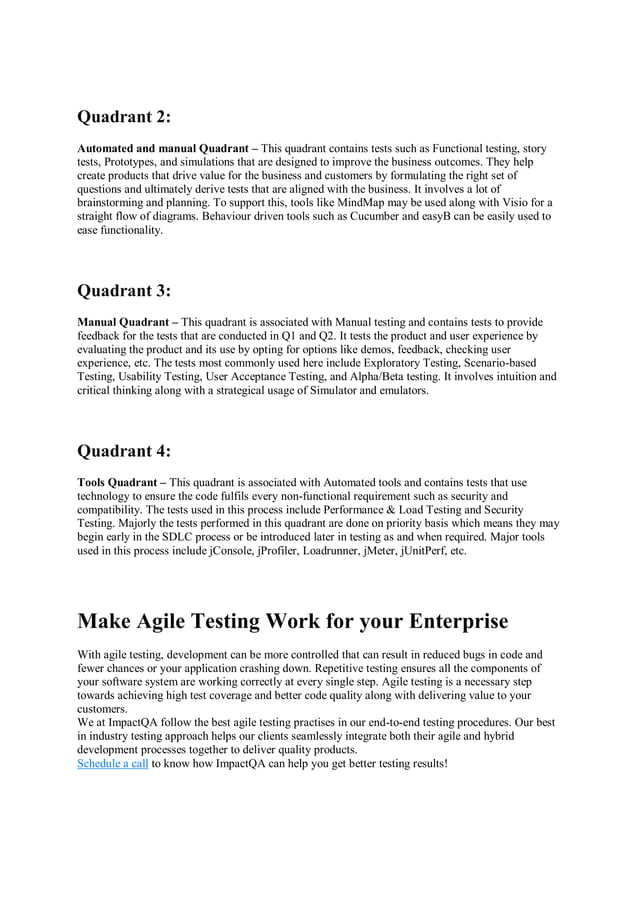 Agile Testing Best Practices And Methodology Pdf