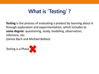 Agile testing | PPT