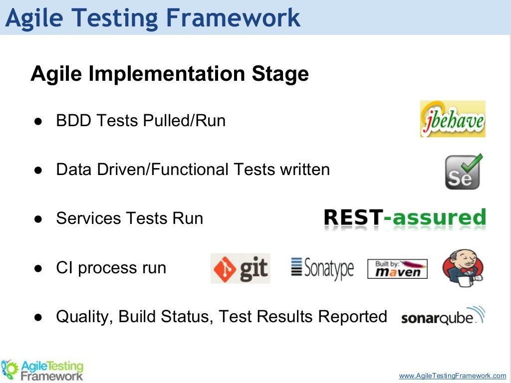 Agile Testing Framework The Art Of Automated Testing