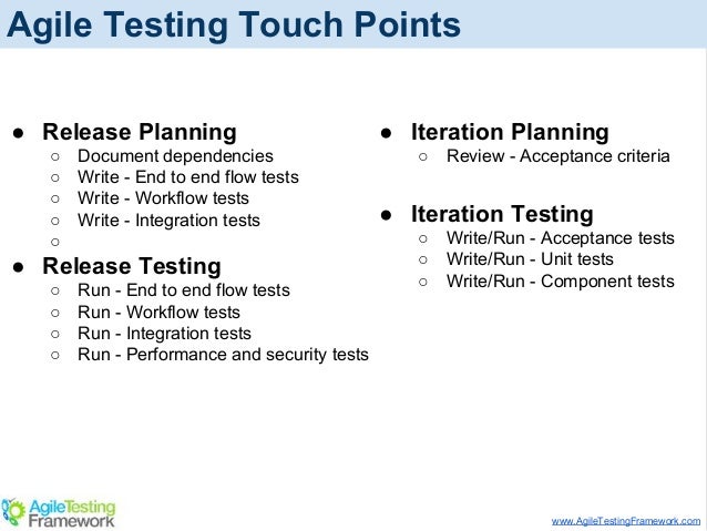 Agile Testing Framework The Art Of Automated Testing