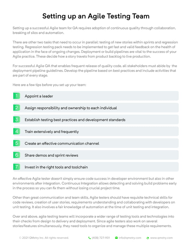 Agile testing guide_2021 | PDF