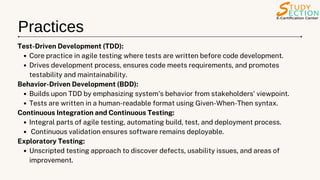 Agile Testing: Testing in Agile Development Environments | PDF