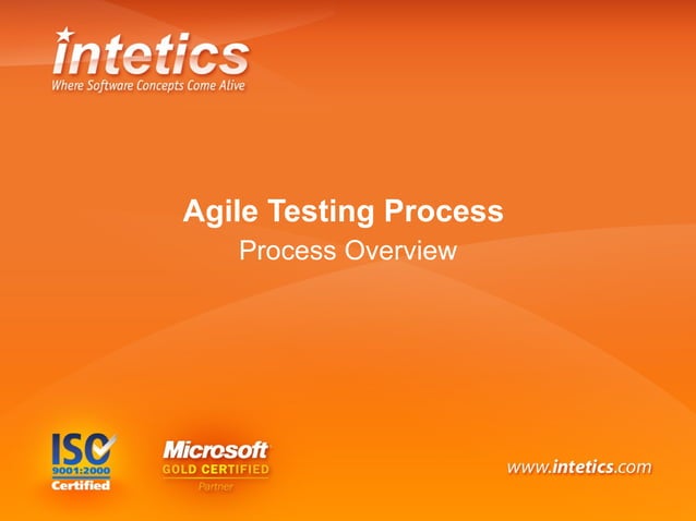 Agile Testing Process | PPT