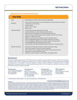 Agile testing solution | PDF