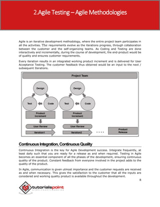Agile testing tutorial | PDF