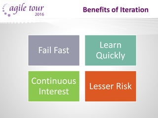 Agile Tour 2016 Pune - Innovation vs iteration by Kanchan Tandel | PDF
