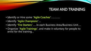 Agile transformation | PPT