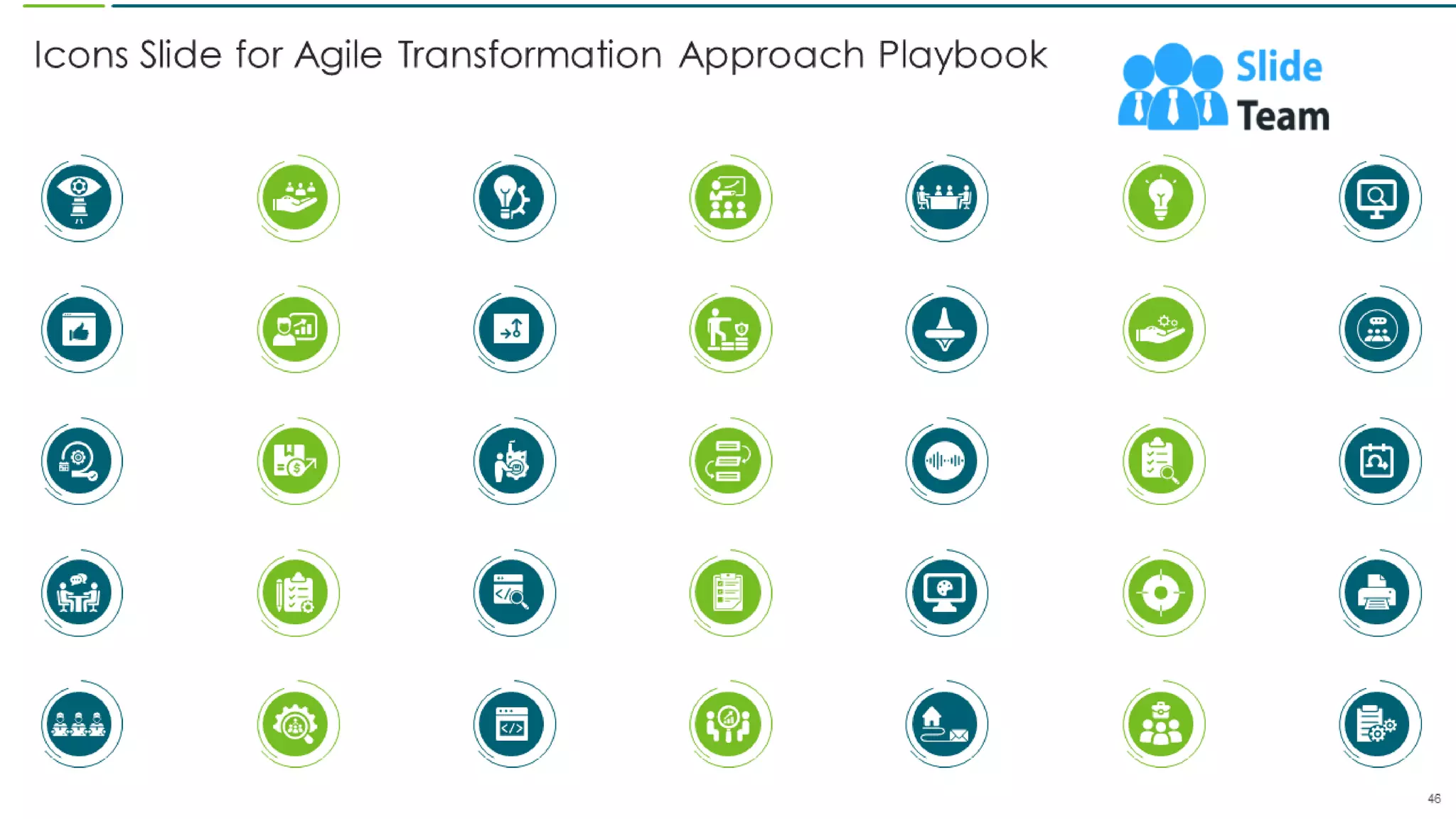 Agile Transformation Approach Playbook Powerpoint Presentation Slides Ppt