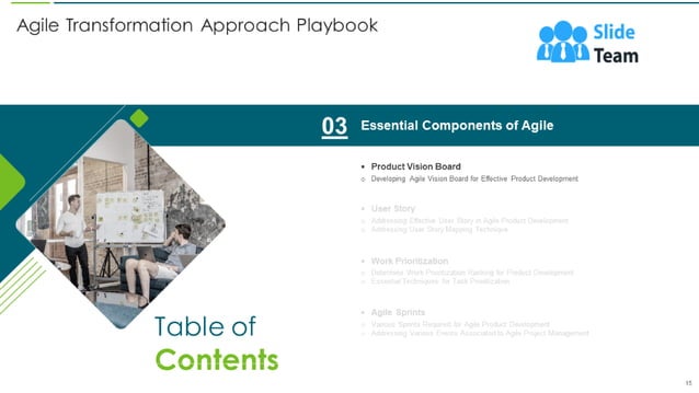 Agile Transformation Approach Playbook Powerpoint Presentation Slides | PDF | Technology & Computing