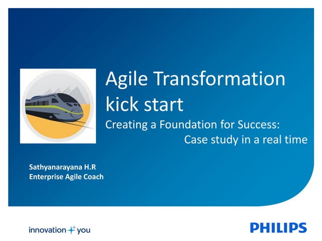 Agile Transformation Kick Off Presentation V 1 0 Pdf Computer Software And Applications