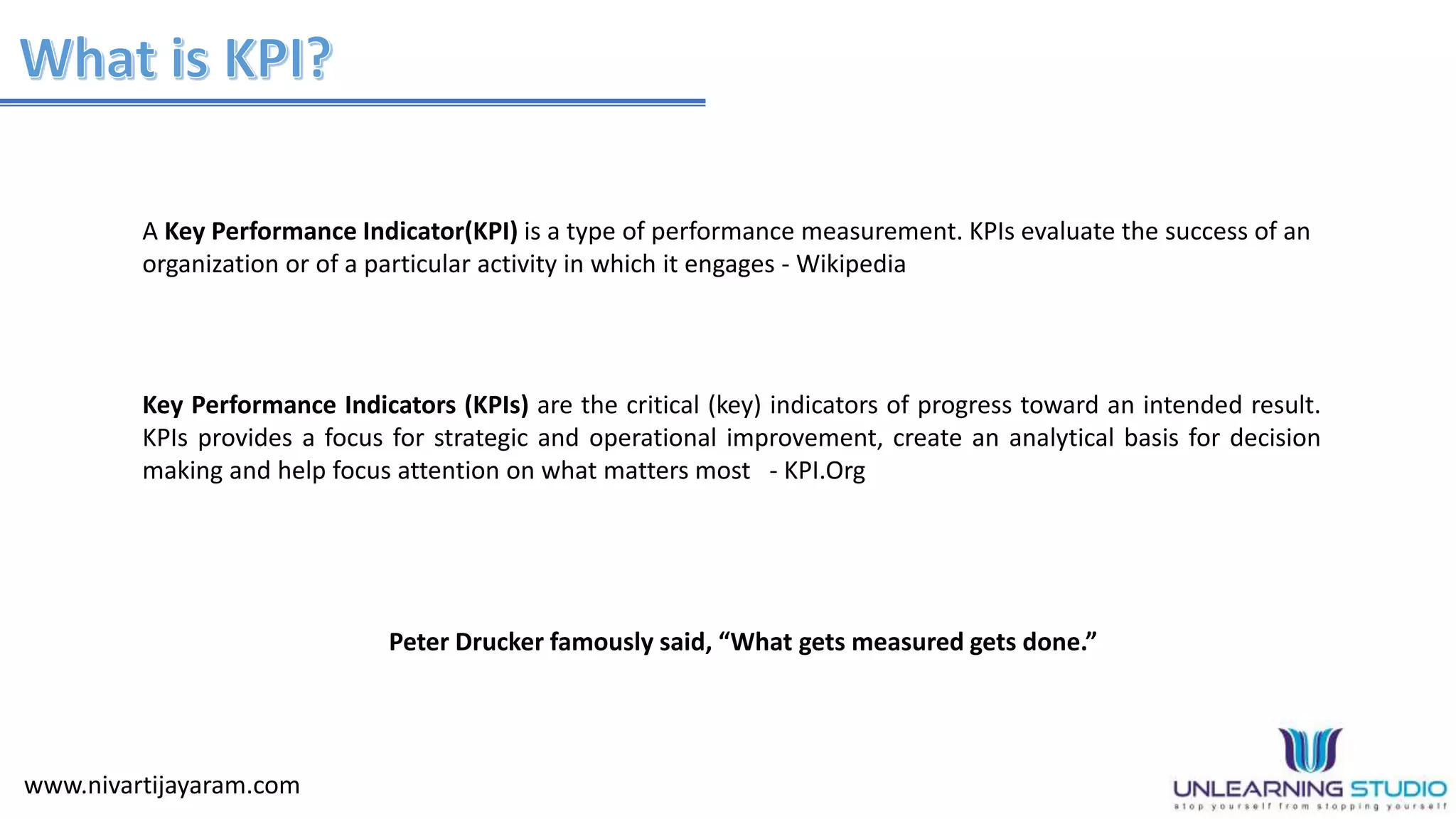 Agile transformation KPIs | PPTX