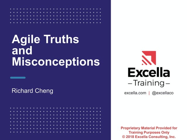Agile Truths and Misconceptions Exposed | PPT