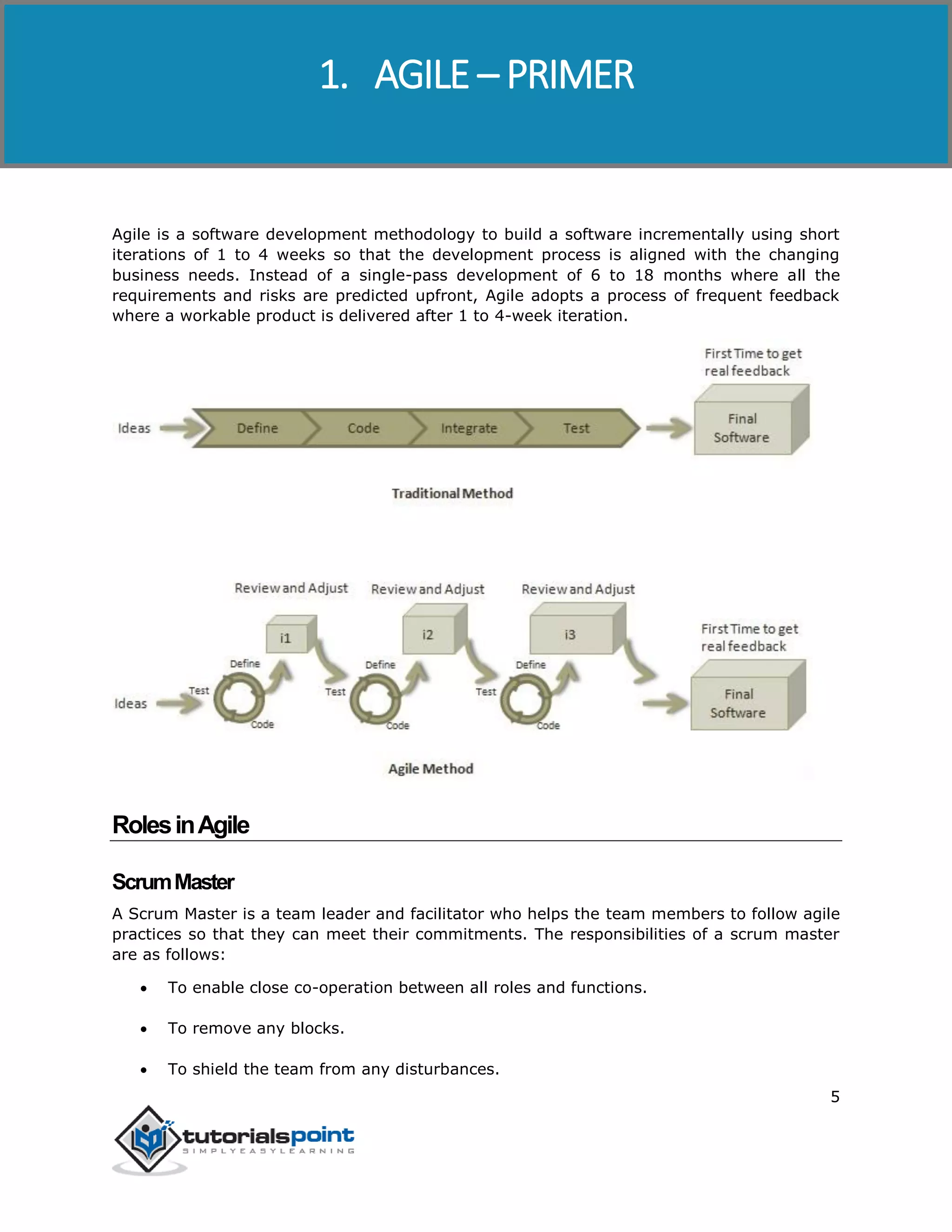 Agile tutorial | PDF