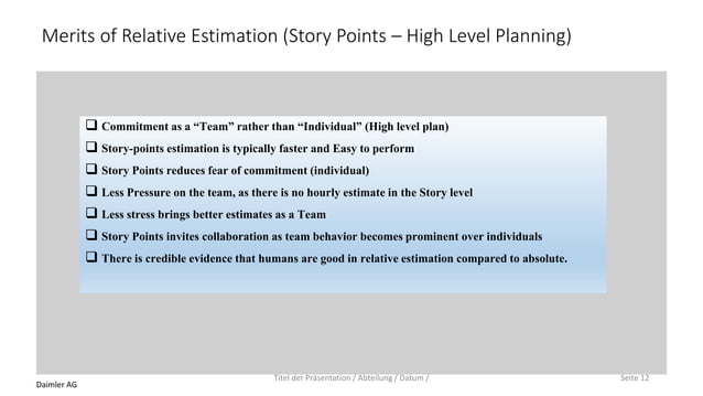 Agile - User stories, Backlog Grooming & Relative Estimation | PPTX