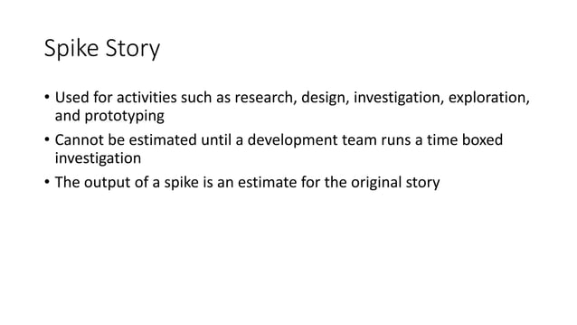 Agile - User stories, Backlog Grooming & Relative Estimation | PPTX