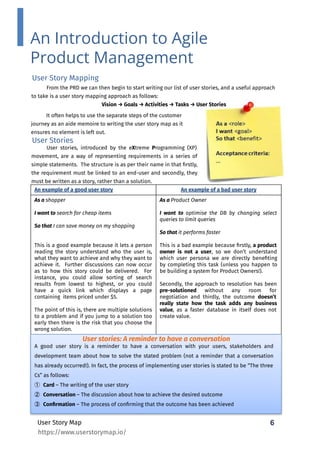 Agile user story mapping | PDF | Databases | Computer Software and Applications