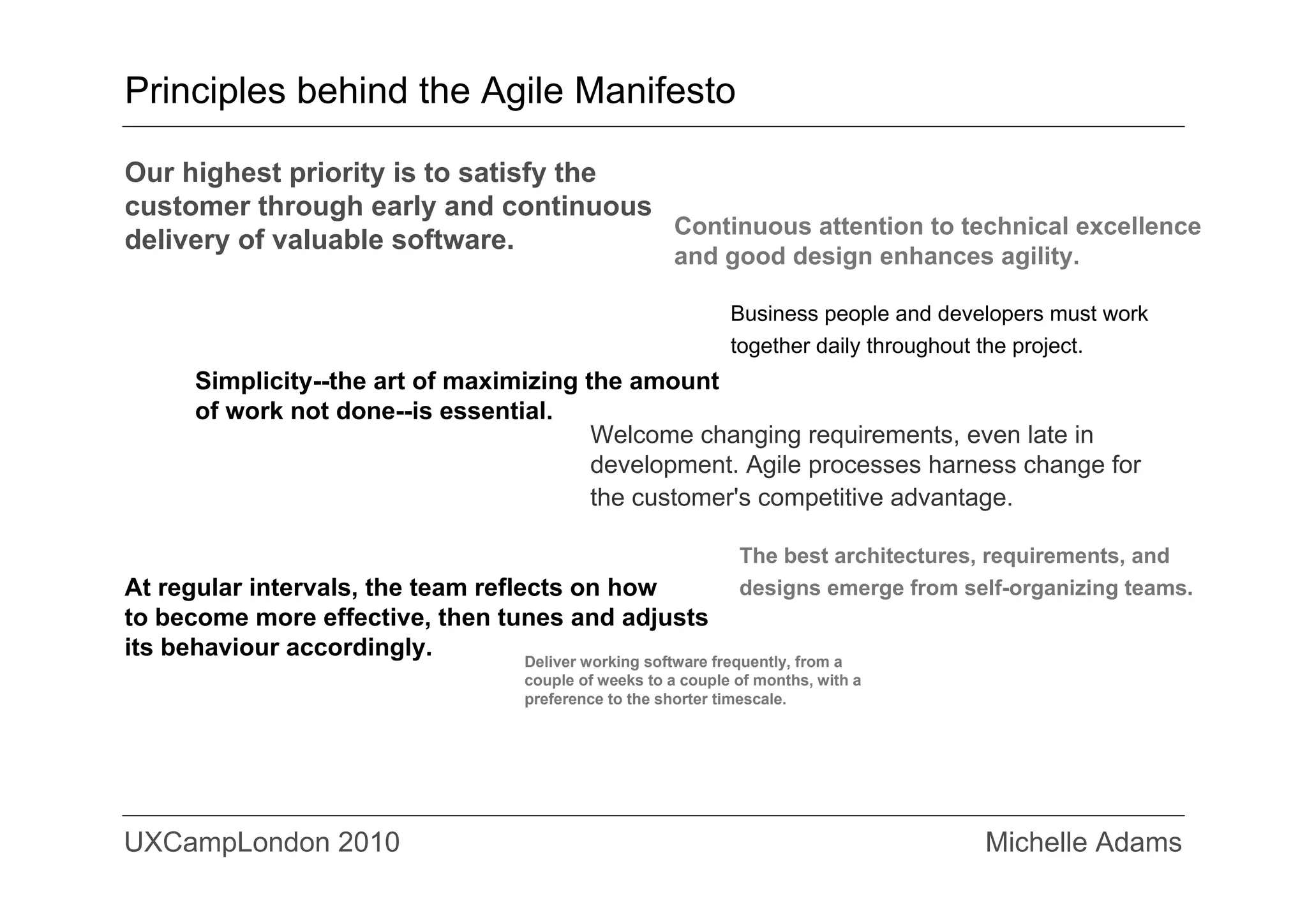 Agile & User Experience | PDF