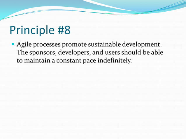 Agile Values, Principles and Practices | PPTX | Web Development | Internet