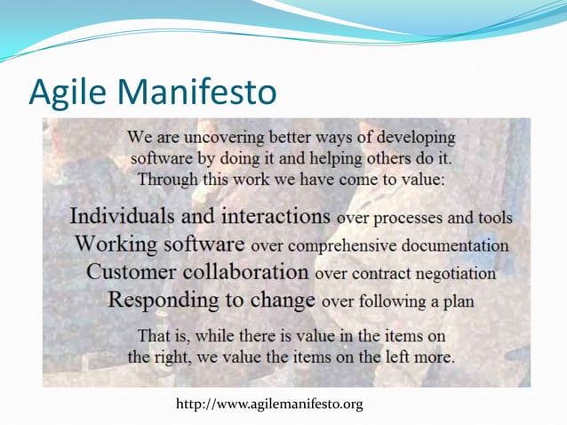 Agile Values Principles And Practices Pptx Web Development Internet