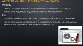 Agile vs. waterfall - The fundamentals differences | PPTX